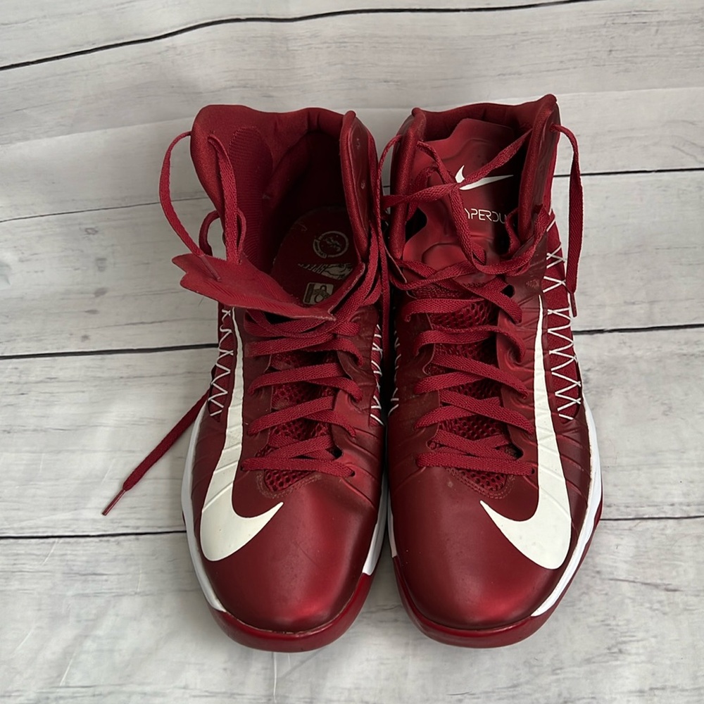 Nike Hyperdunk TB Maroon High Top Basketball Shoes 52… - Gem